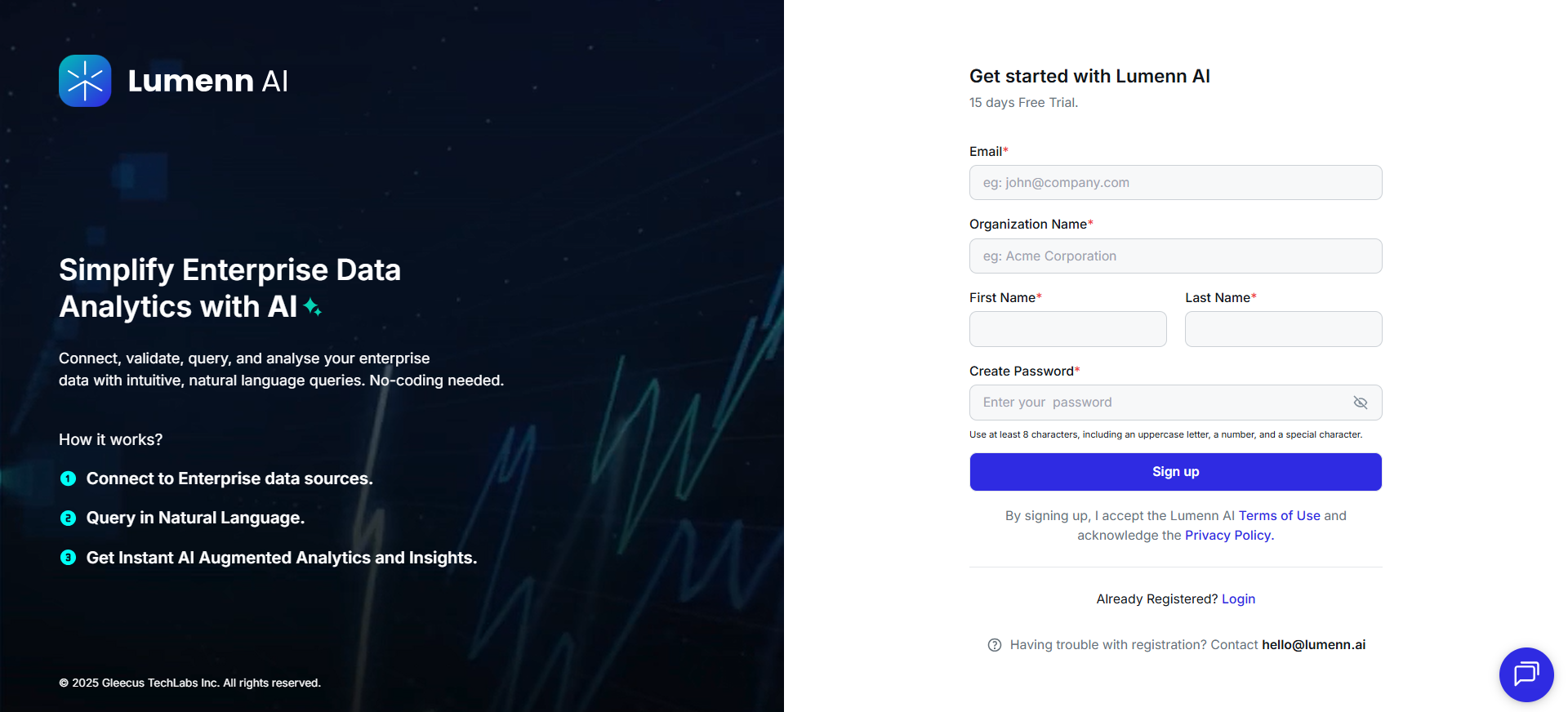 How to Signup - Lumenn AI